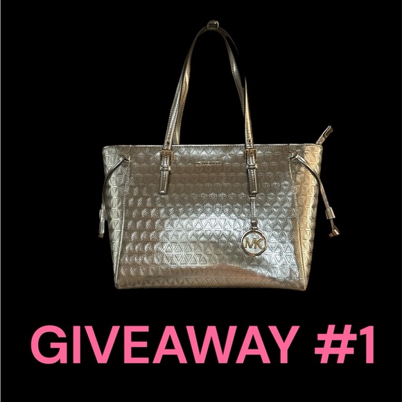 Michael Kors | Bags | Neon Sign Give Away | Poshmark